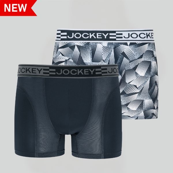 JOCKEY MENS MICROFIBER ACTIVE BOXER BRIEF (Pack of 2) – Jockey Philippines